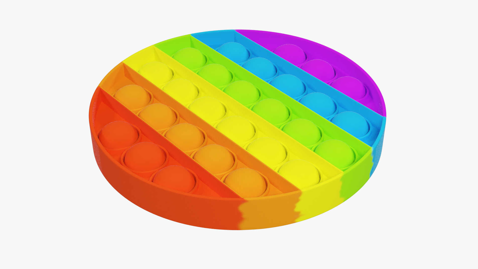 Pop It Sensory Toy V2 3D model - TurboSquid 1749660