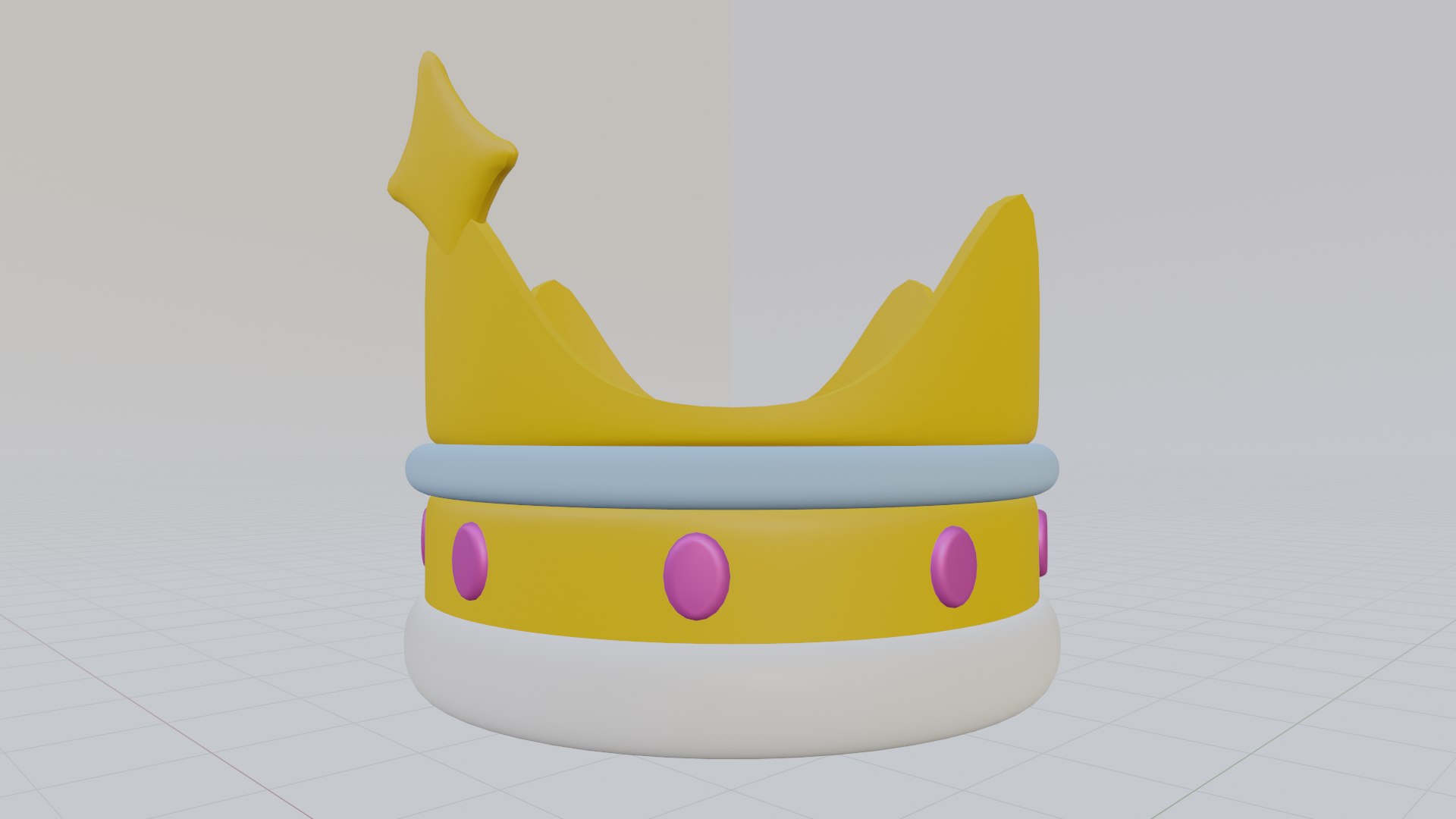 Low Poly Crown 3D Model - TurboSquid 2187488