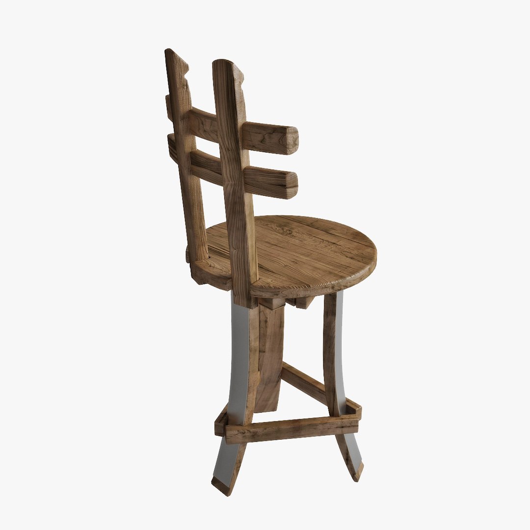Bar Chair 3d Model