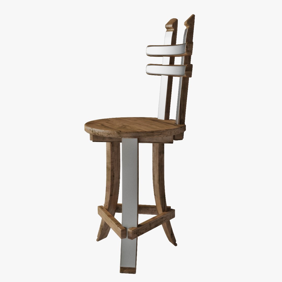 Bar Chair 3d Model
