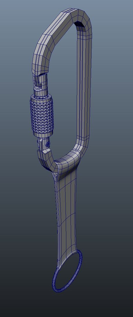 3d Carabiner Model