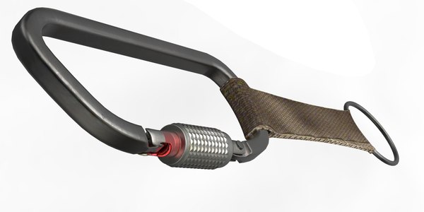 3d carabiner model