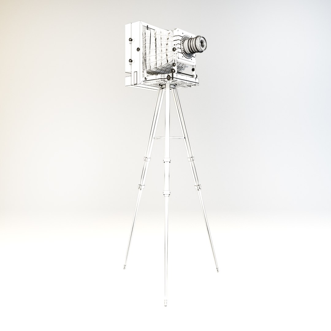old camera 3d max
