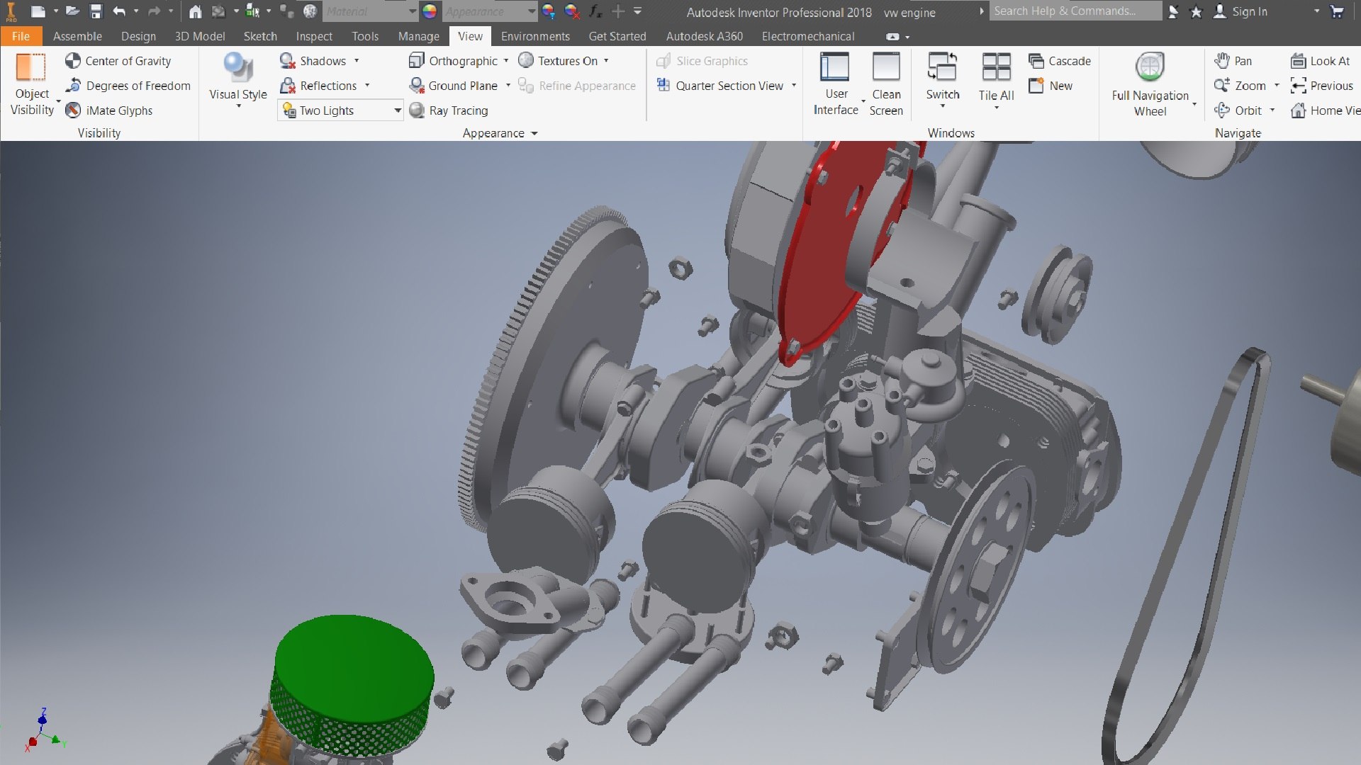 3D Model Boxer Engine 3d Model - TurboSquid 2326670