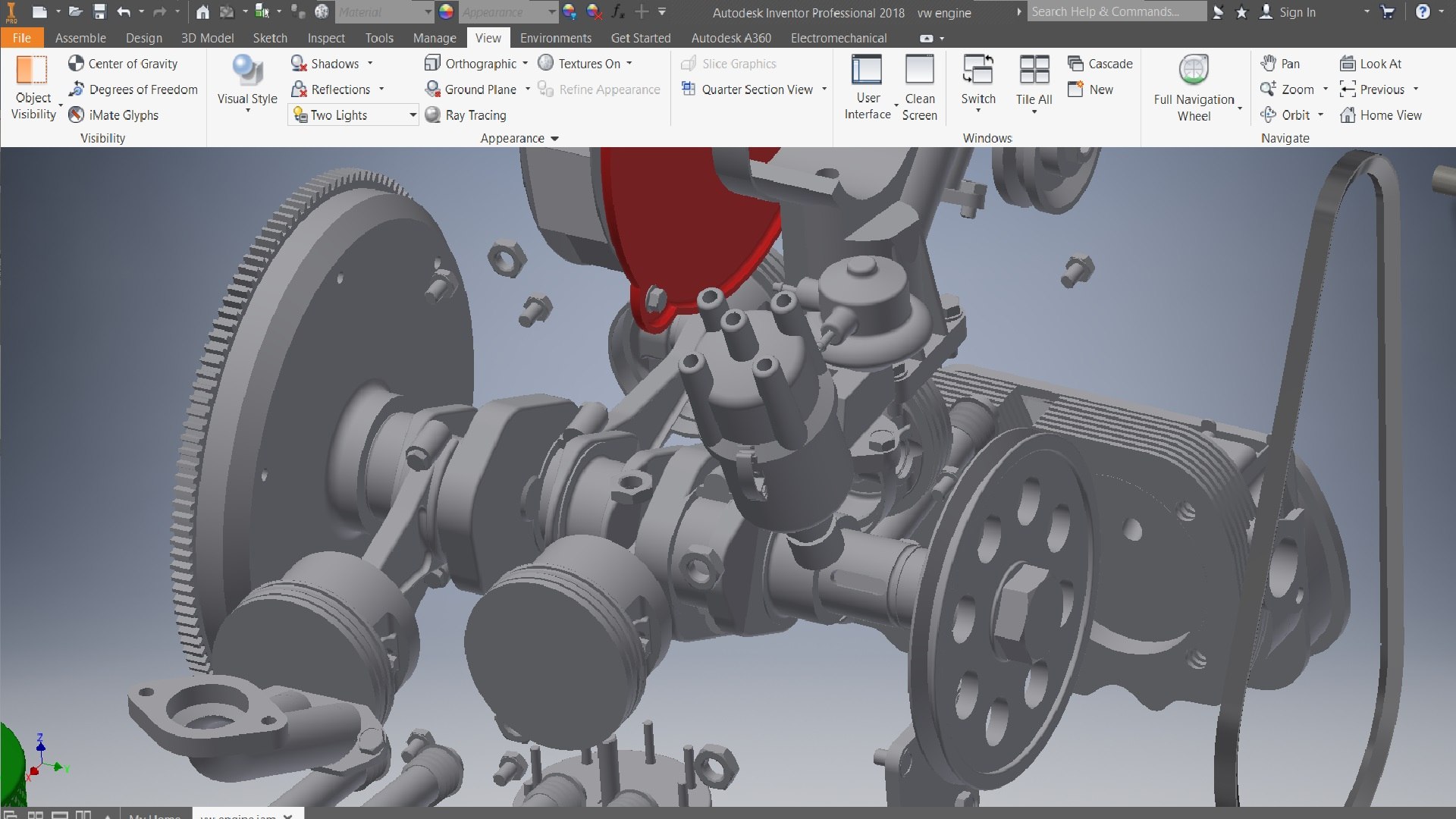 3D Model Boxer Engine 3d Model - TurboSquid 2326670