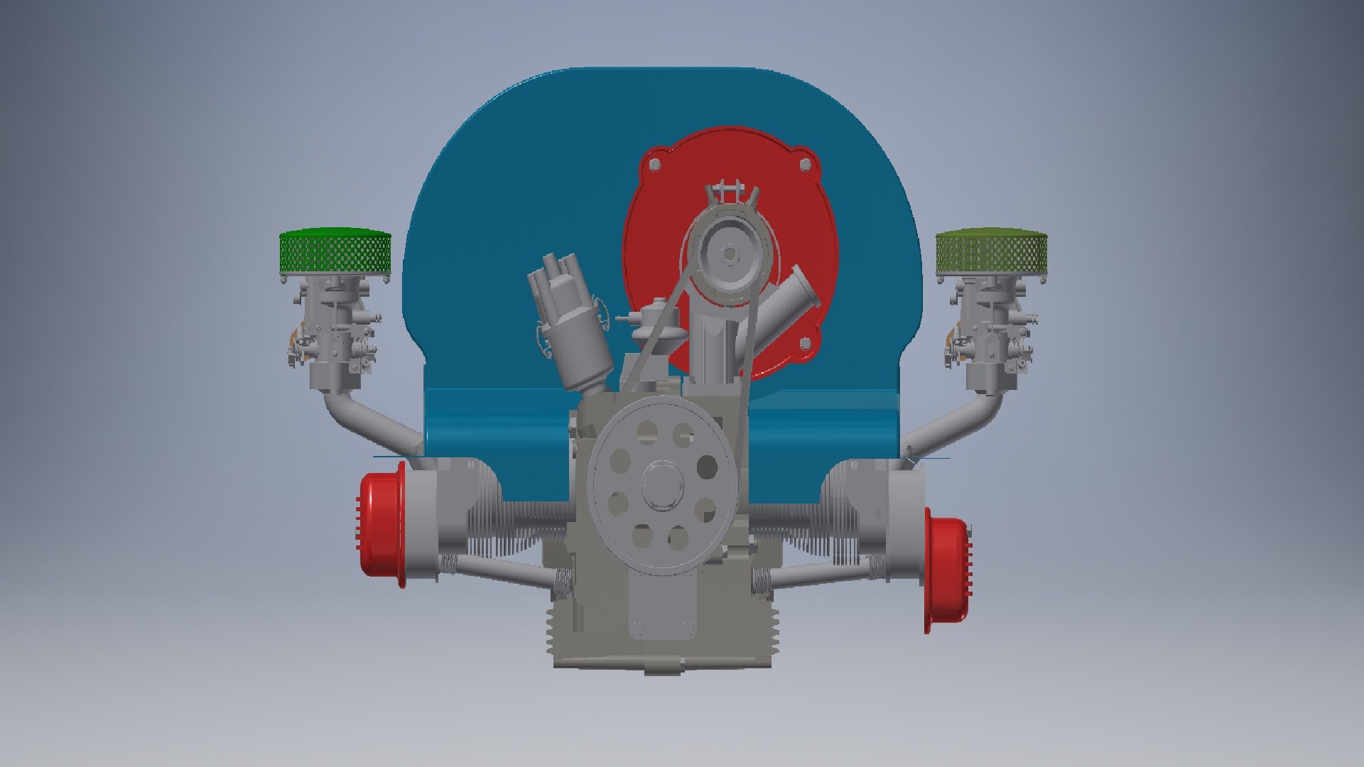 3D Model Boxer Engine 3d Model - TurboSquid 2326670