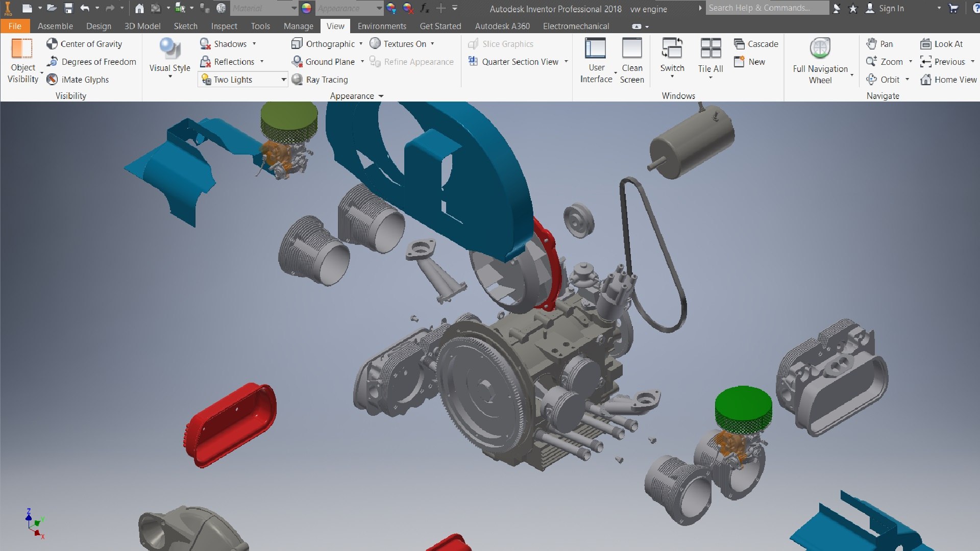 3D Model Boxer Engine 3d Model - TurboSquid 2326670