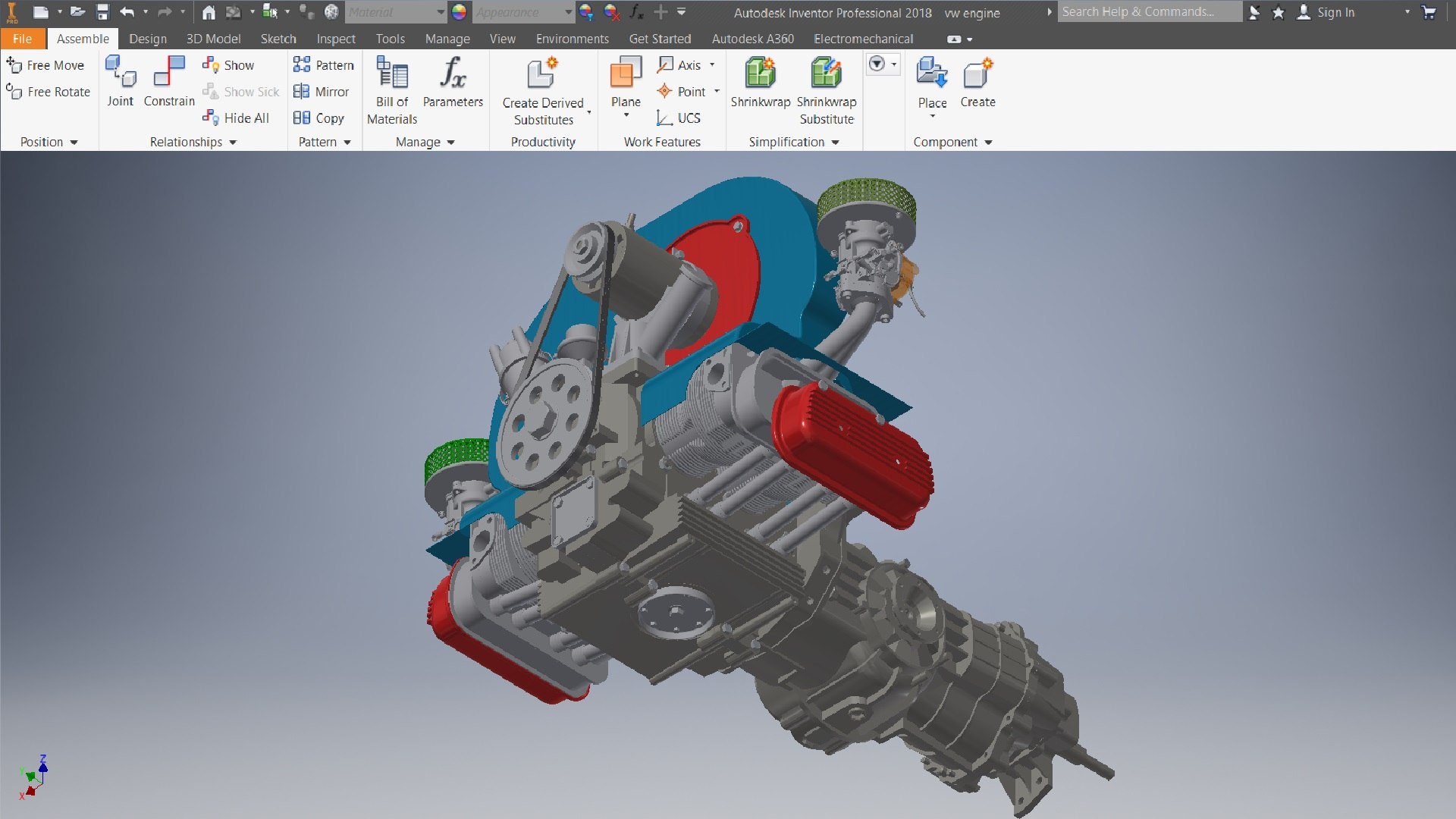 3D Model Boxer Engine 3d Model - TurboSquid 2326670