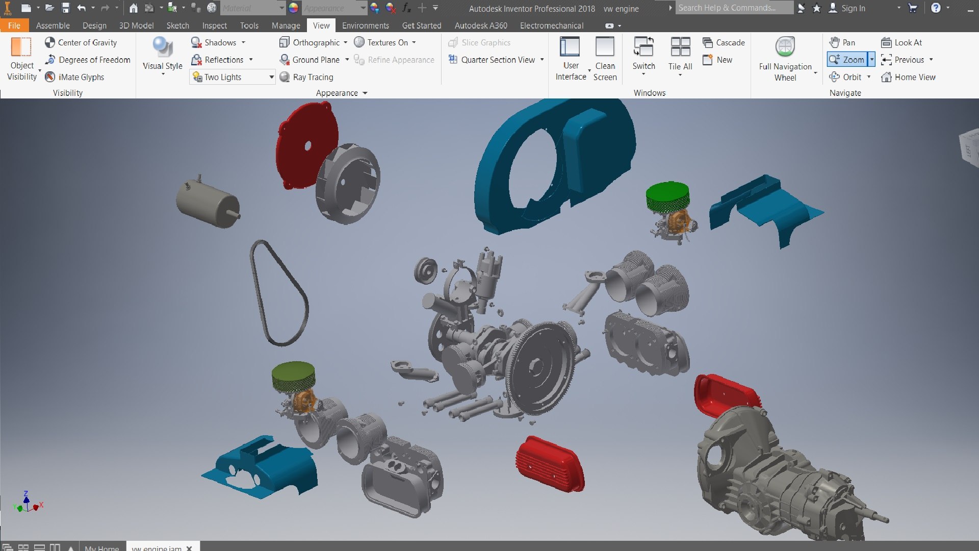 3D Model Boxer Engine 3d Model - TurboSquid 2326670