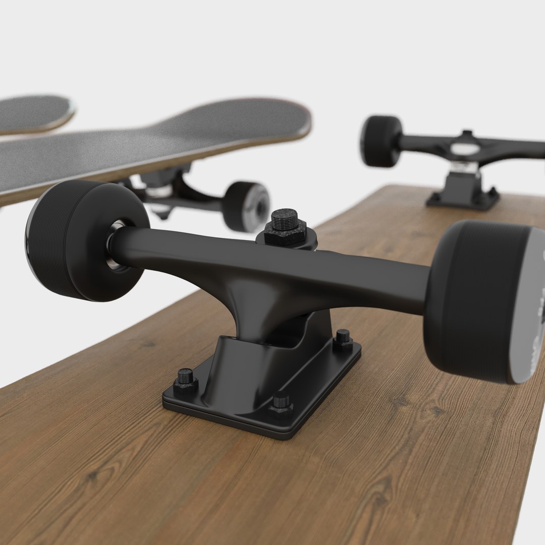 Realestic Skateboard 3D Model - TurboSquid 2152904