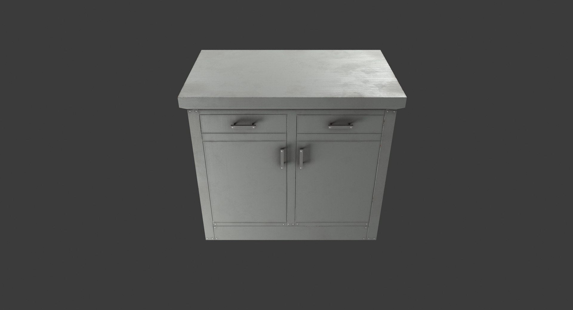 Openable Metal Table 3D - TurboSquid 1269521