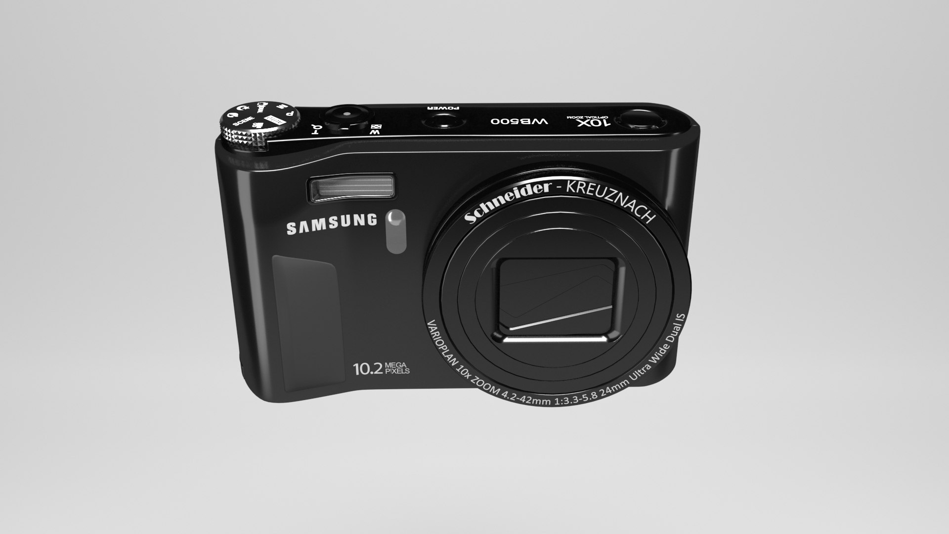 Samsung Wb500 Digital Camera 3D Model - TurboSquid 1914517