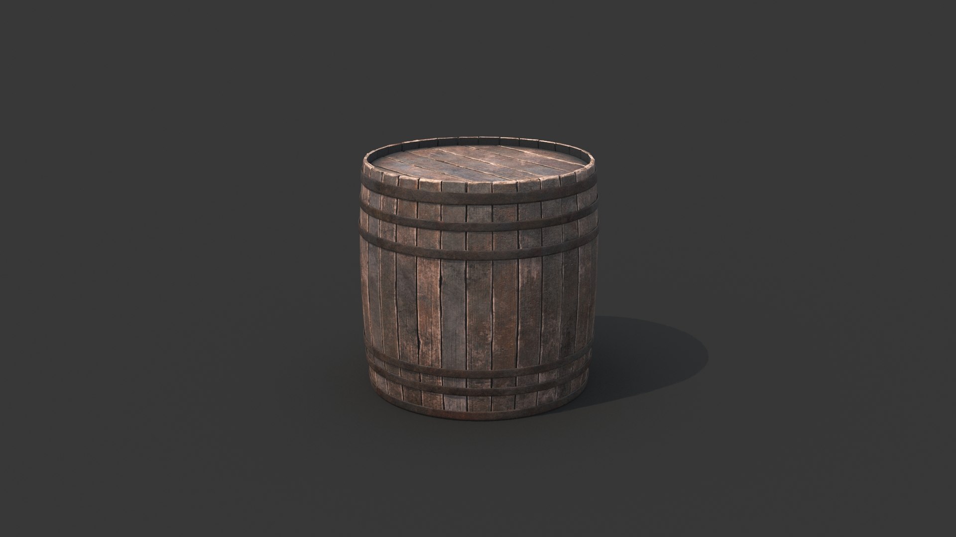Barrel 3D Model - TurboSquid 2052936
