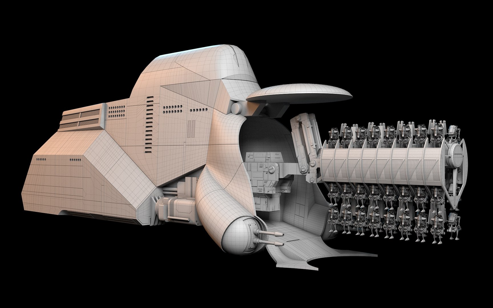MTT Starwars 3D Model - TurboSquid 1986781