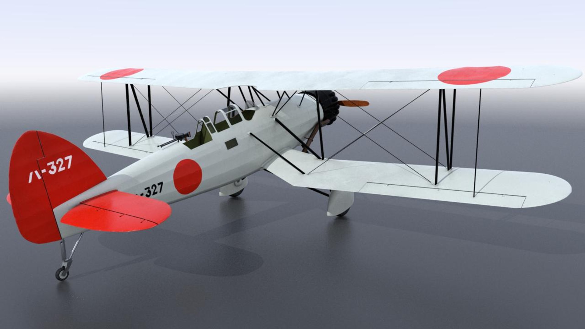 3D Akagi Yokosuka B4y Bomber Model - TurboSquid 1659010