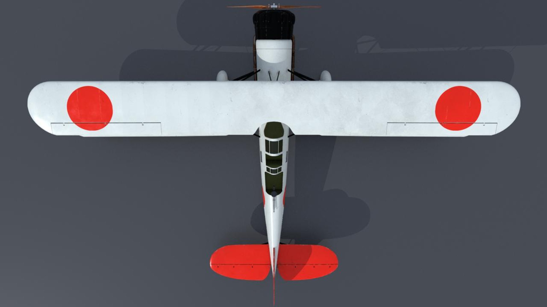3D akagi yokosuka b4y bomber model - TurboSquid 1659010