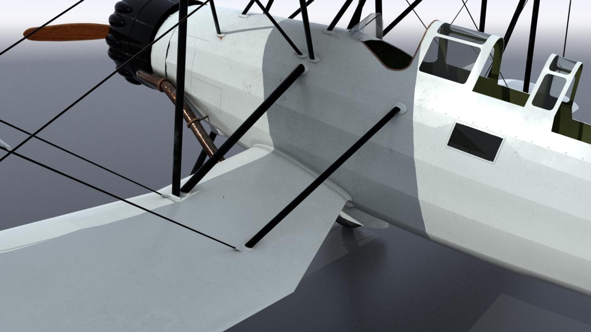 3D akagi yokosuka b4y bomber model - TurboSquid 1659010