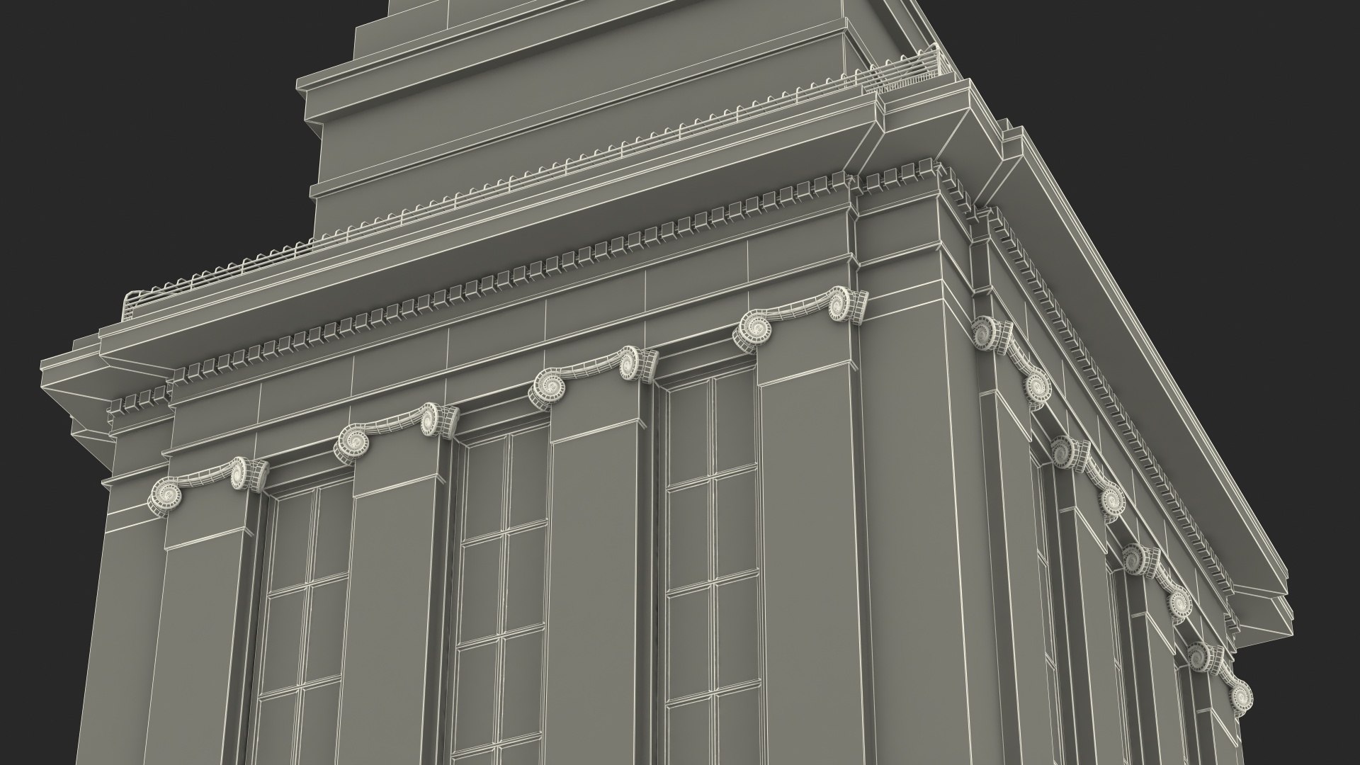 3D Masonic Memorial Tower - TurboSquid 1451829
