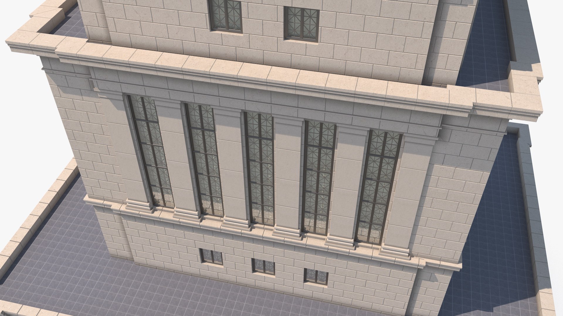 3D Masonic Memorial Tower - TurboSquid 1451829