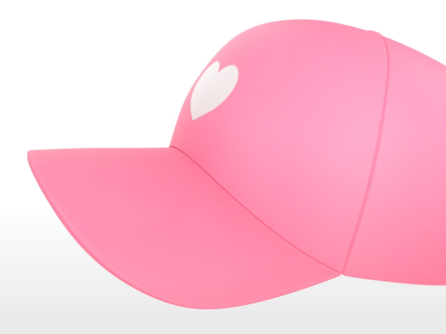 Pink Heart Cap 3D - TurboSquid 2120404