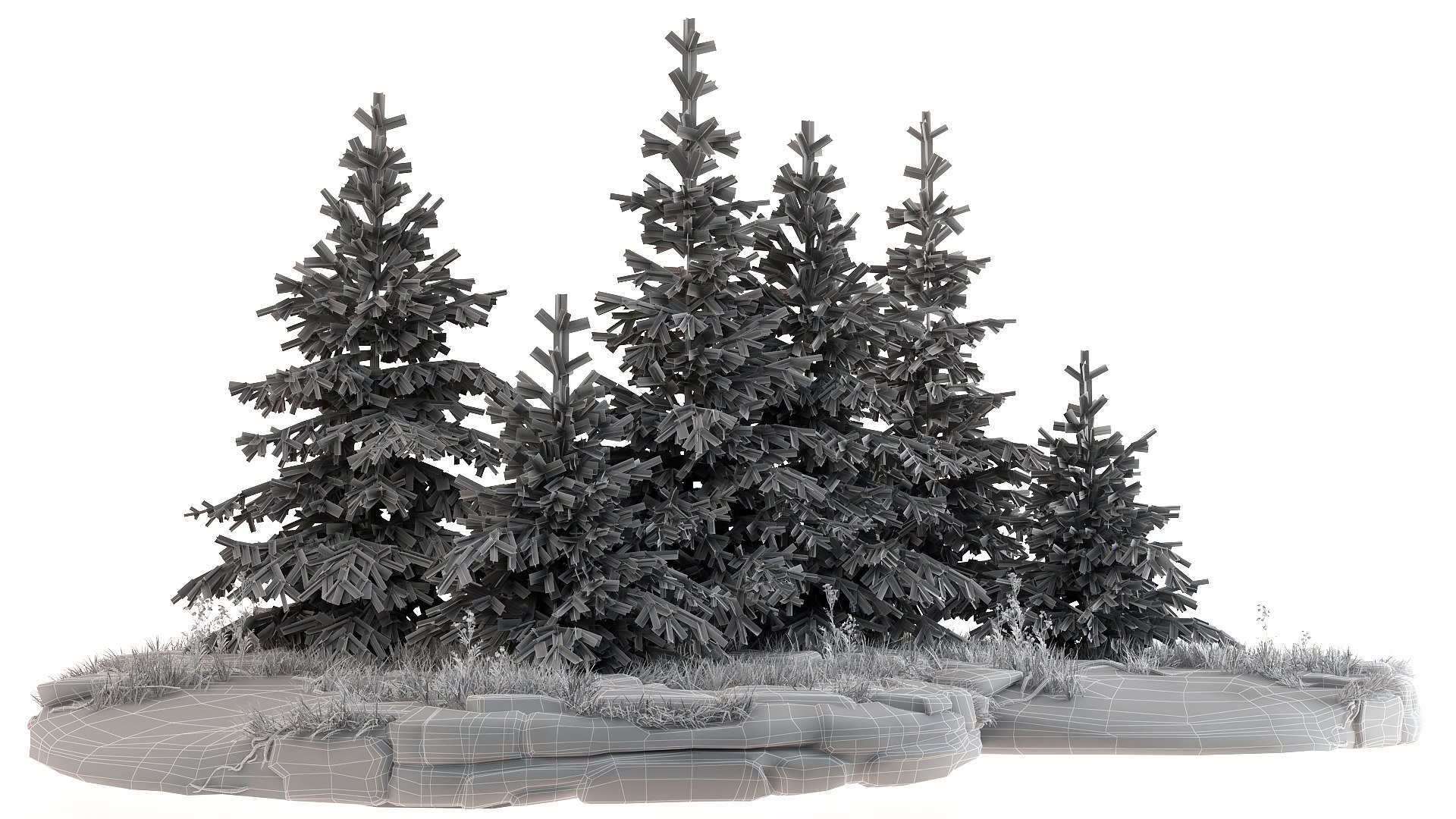 Forest 3D - TurboSquid 2087623