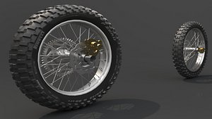 3D Motorcycle Wheel Models - Browse & Download Formats - TurboSquid