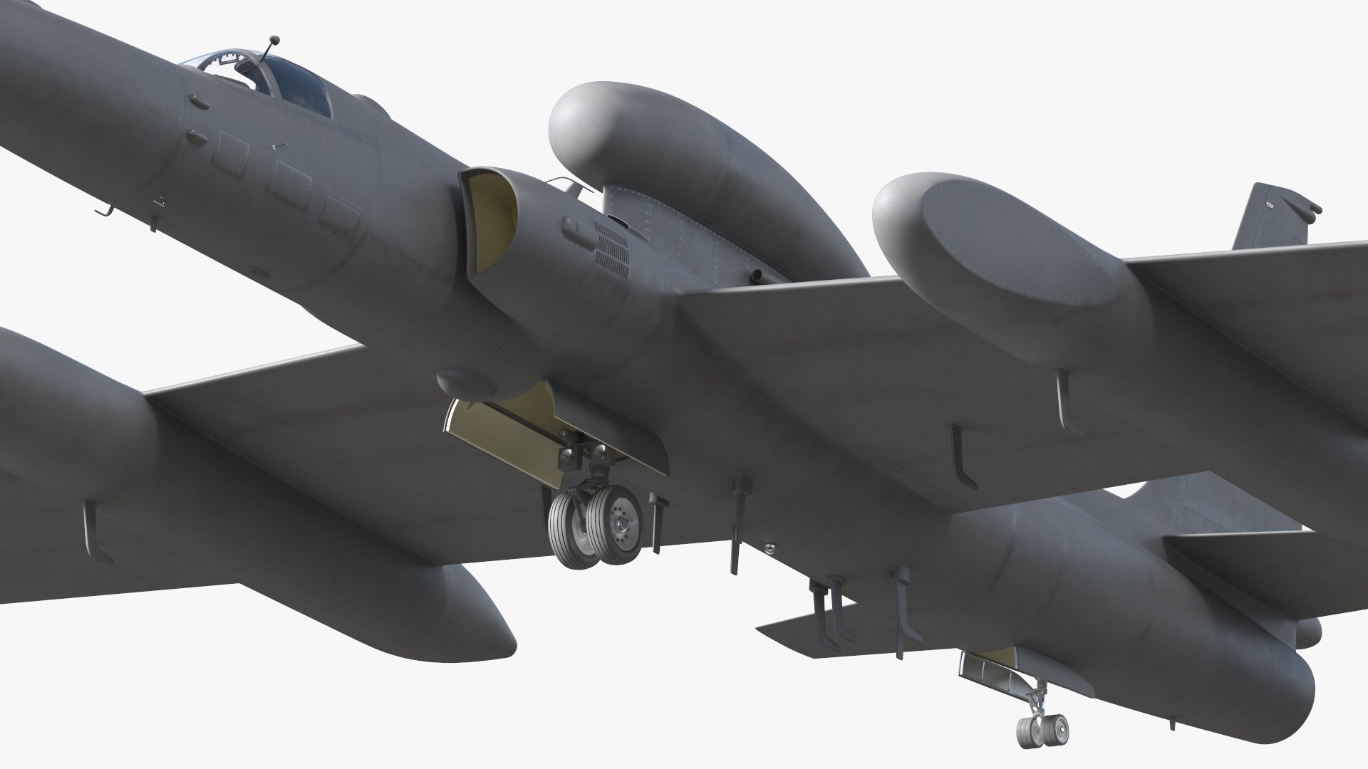 High Altitude Surveillance Aircraft Grey 3D model - TurboSquid 2086148
