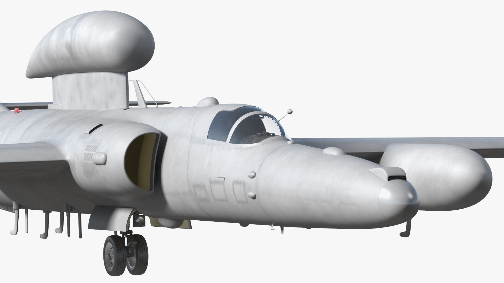 High Altitude Surveillance Aircraft Grey 3D model - TurboSquid 2086148