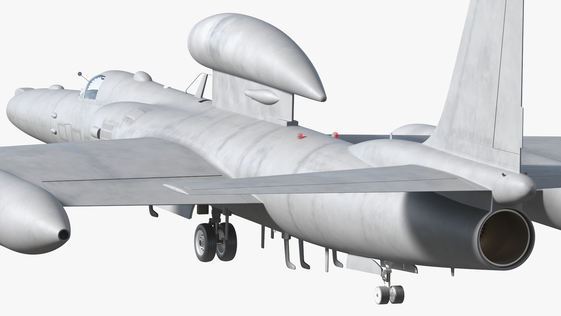High Altitude Surveillance Aircraft Grey 3D model - TurboSquid 2086148