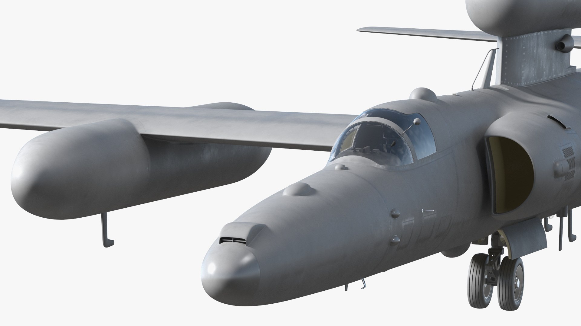 High Altitude Surveillance Aircraft Grey 3D model - TurboSquid 2086148