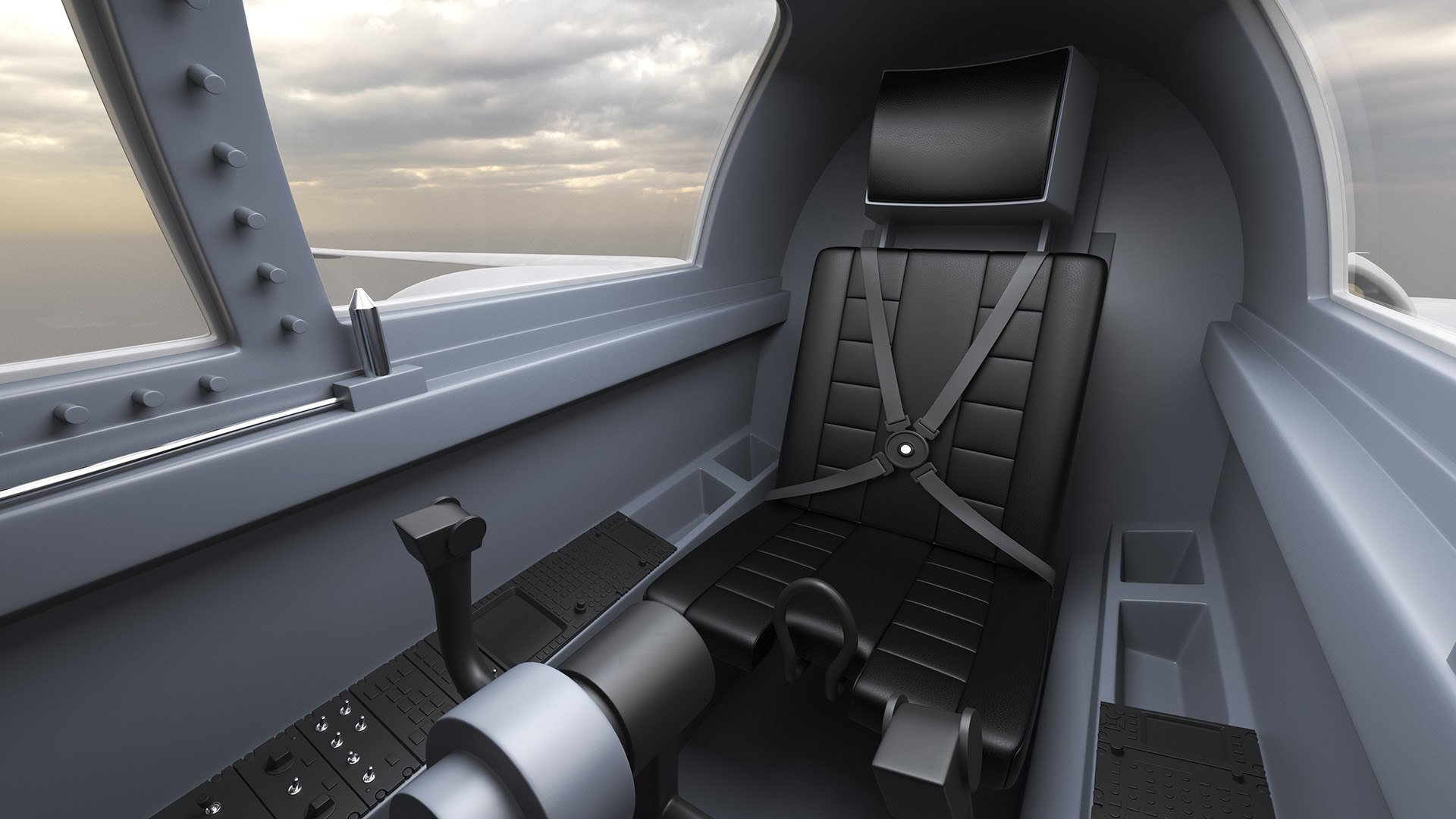 High Altitude Surveillance Aircraft Grey 3D Model - TurboSquid 2086148