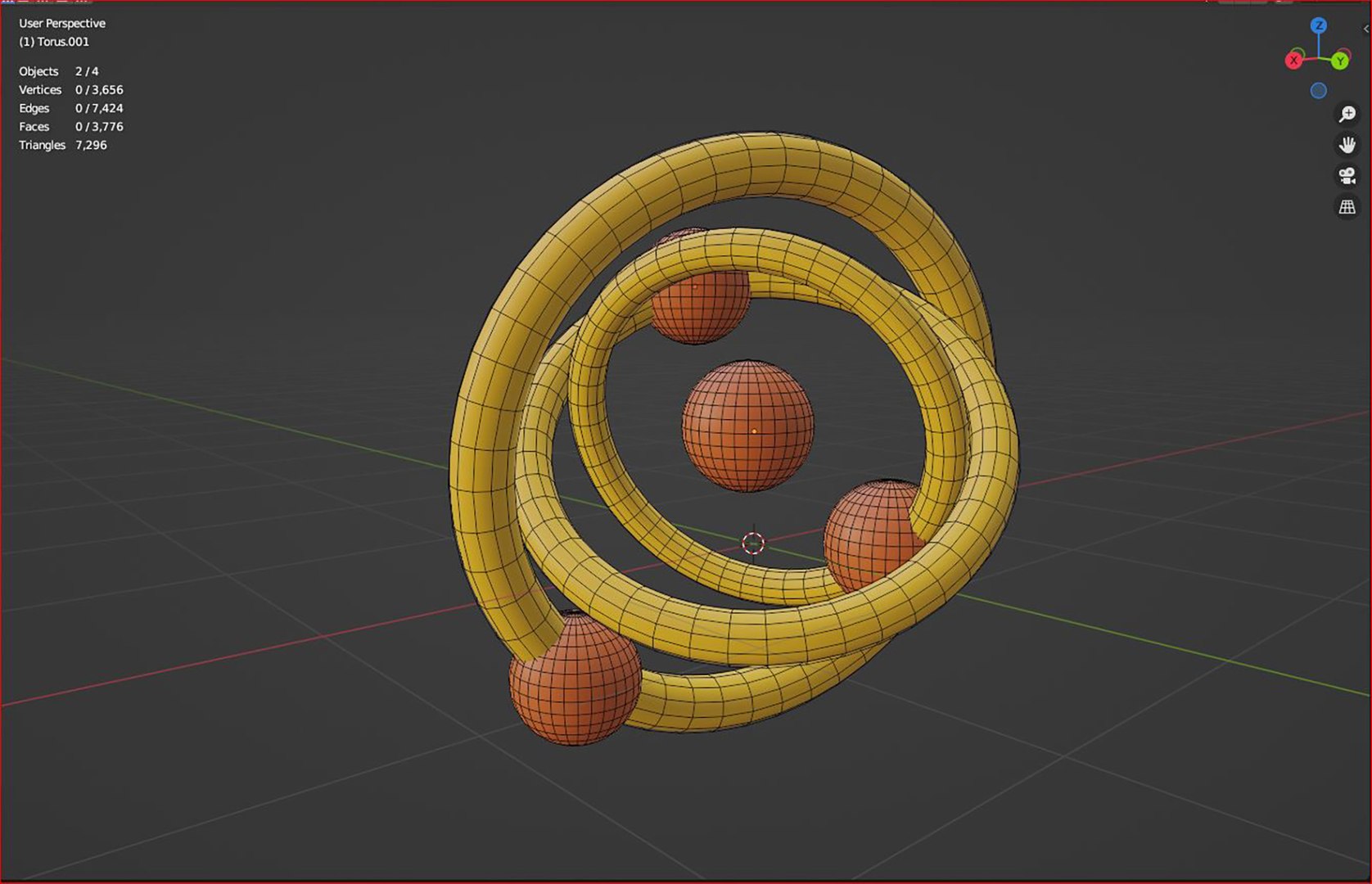 3D Atom Model - TurboSquid 2013981