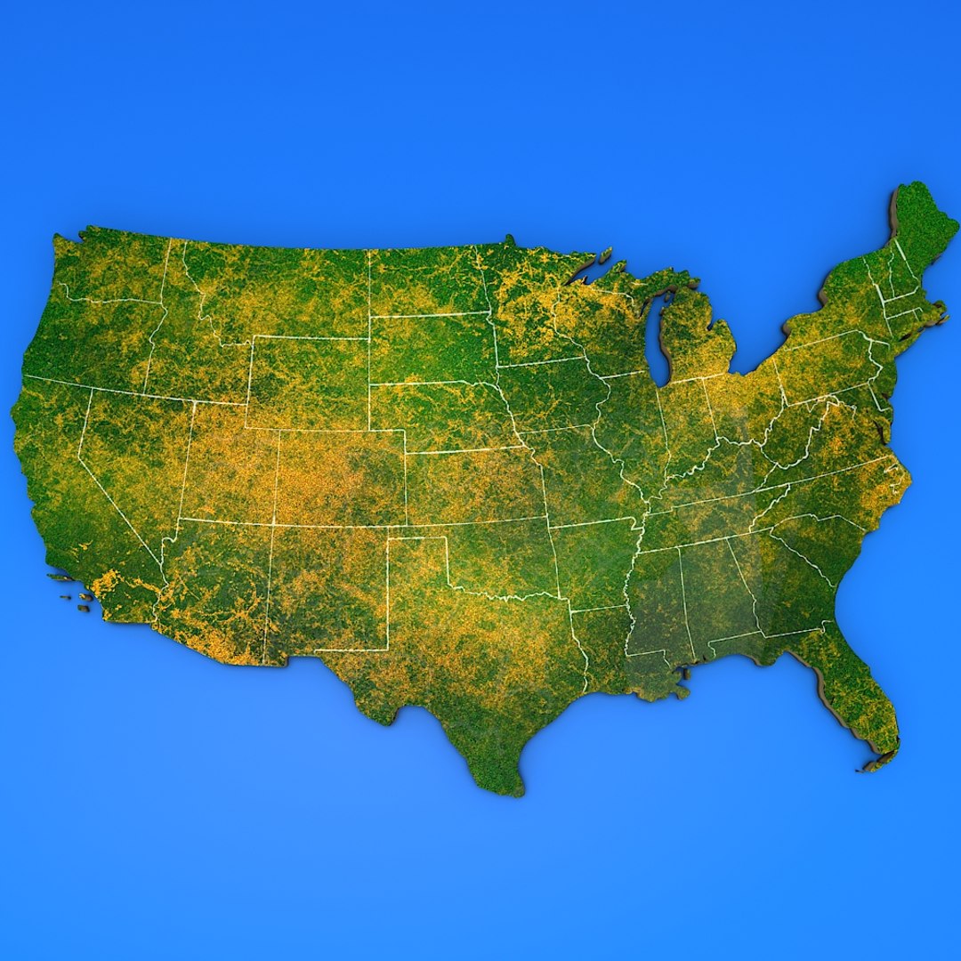 3d America Country