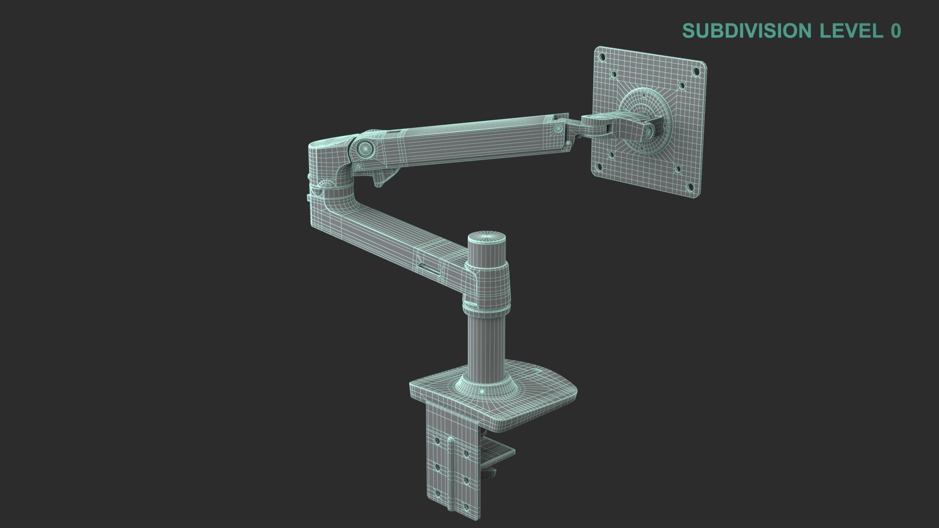 Monitor Arm 3D Model - TurboSquid 1891569