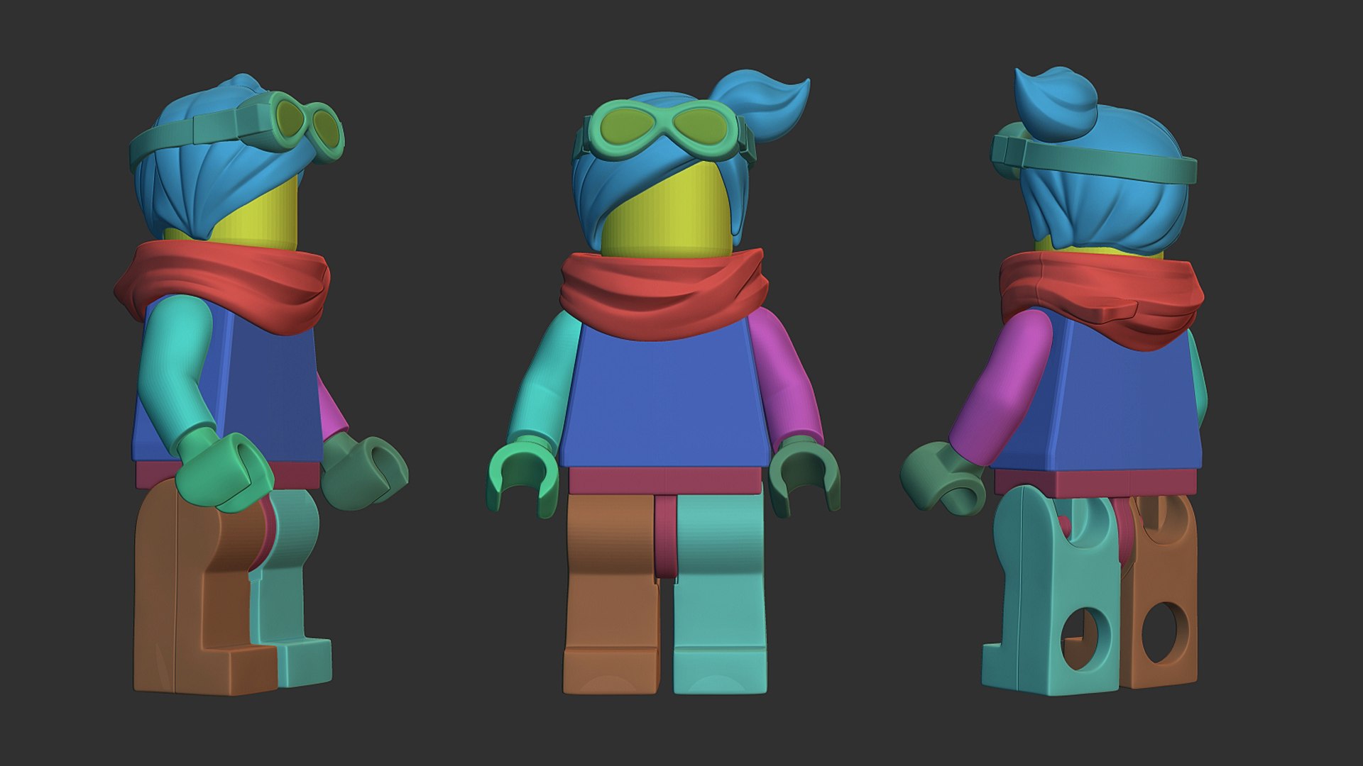 3D Lego Figure Cinematic Character Collection model - TurboSquid 2092723