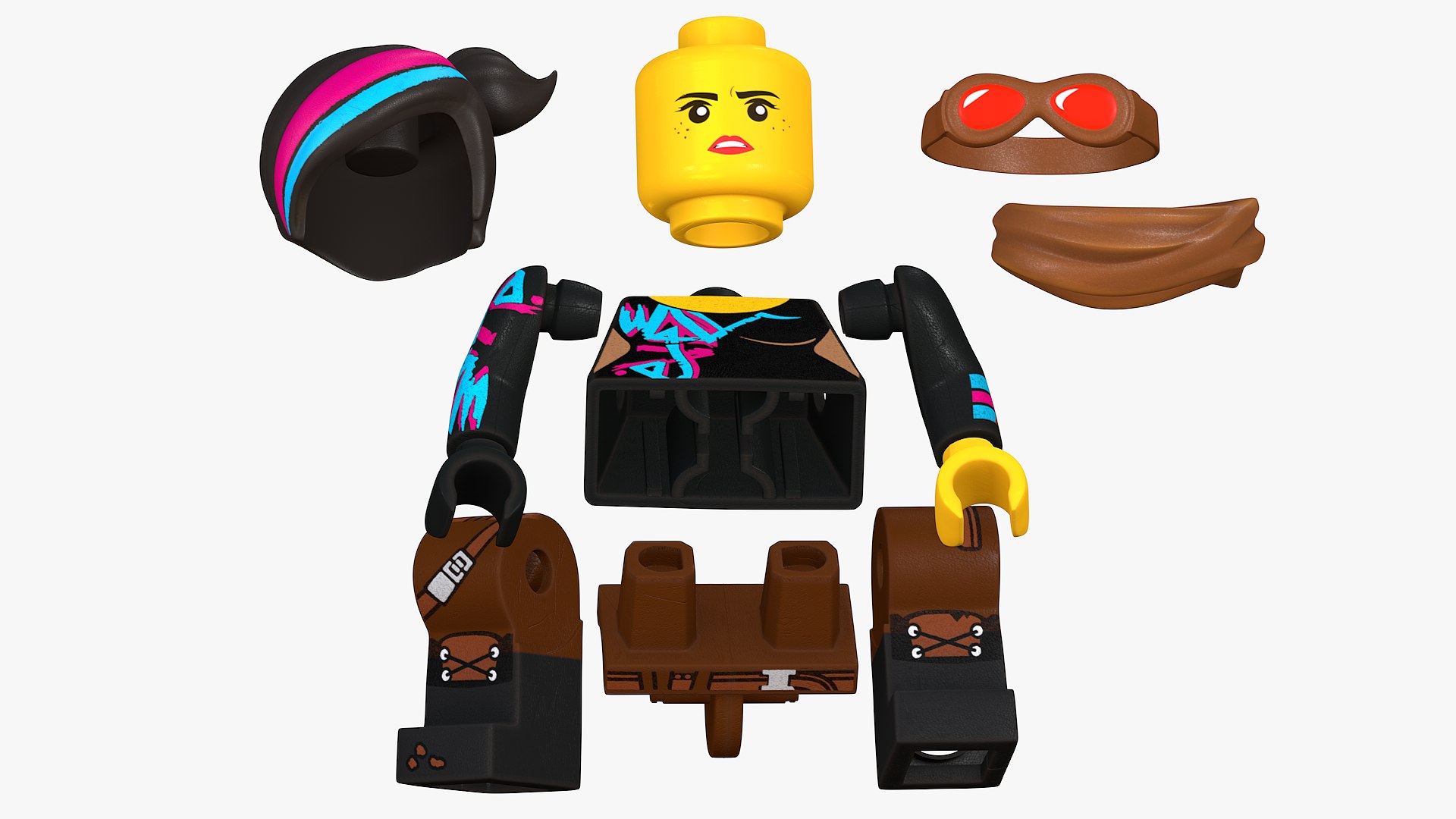 3D Lego Figure Cinematic Character Collection Model - TurboSquid 2092723