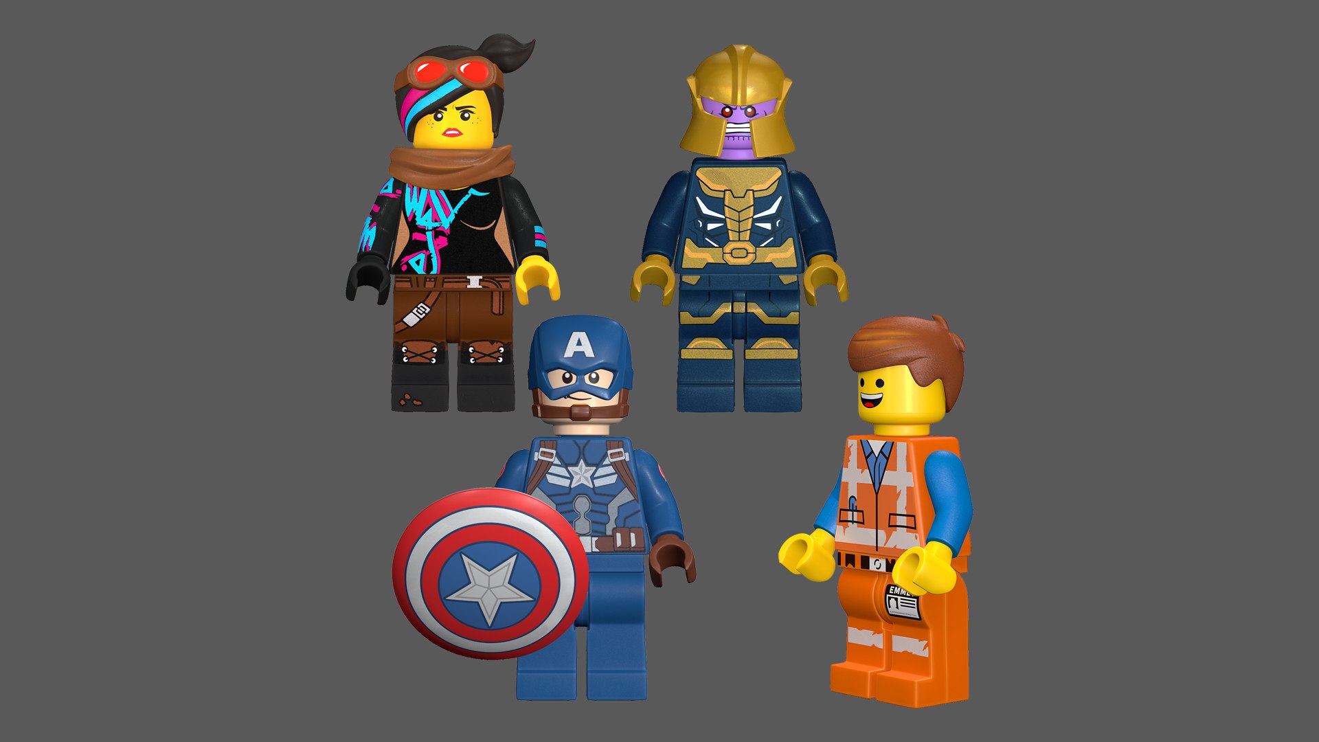 3D Lego Figure Cinematic Character Collection model - TurboSquid 2092723