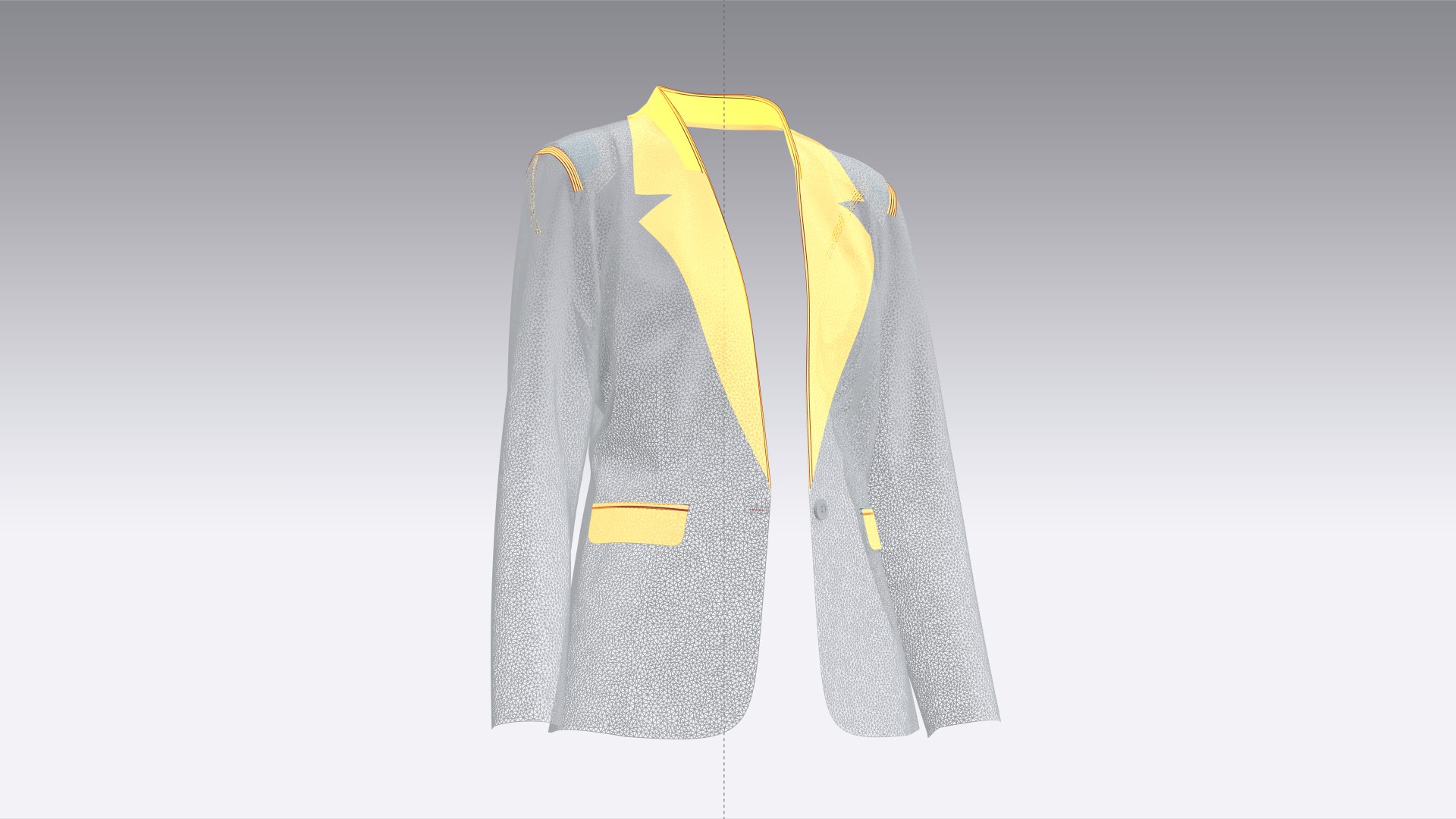 Women Blazer 3D Model - TurboSquid 1877107