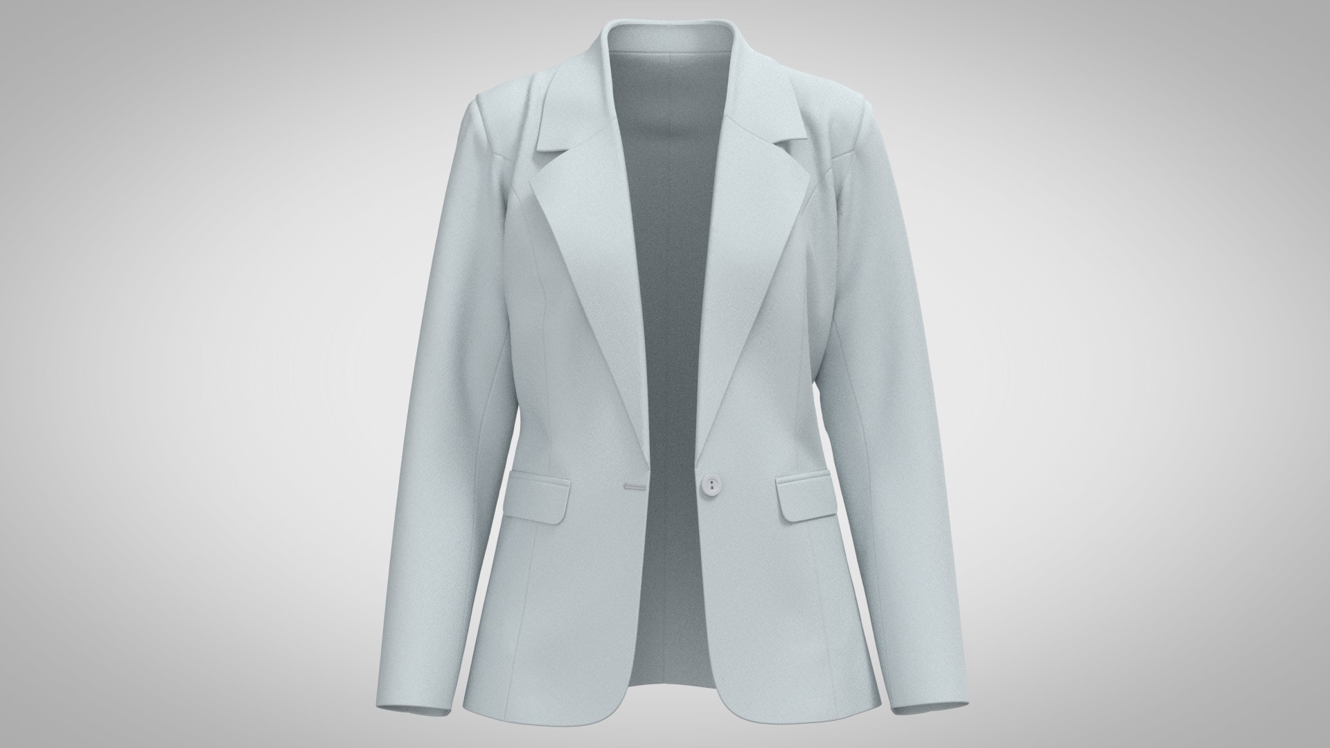 Women Blazer 3D Model - TurboSquid 1877107