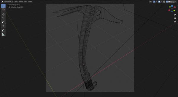 3D ice axe model - TurboSquid 1571407