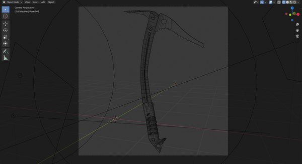 3D ice axe model - TurboSquid 1571407