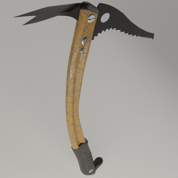 3D ice axe model - TurboSquid 1571407