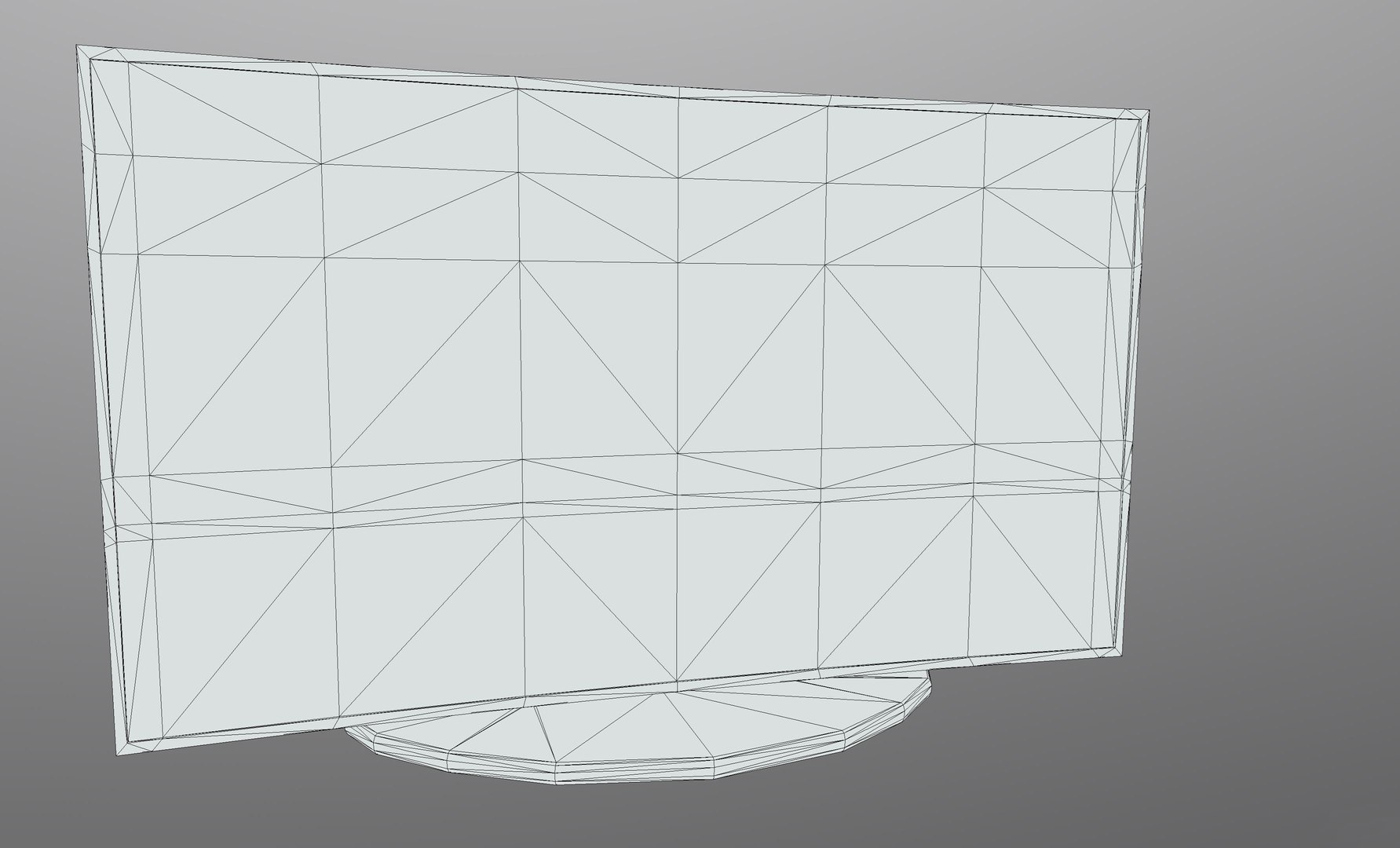 Modern Curved Television Superfuntimes 3D Model - TurboSquid 1455006