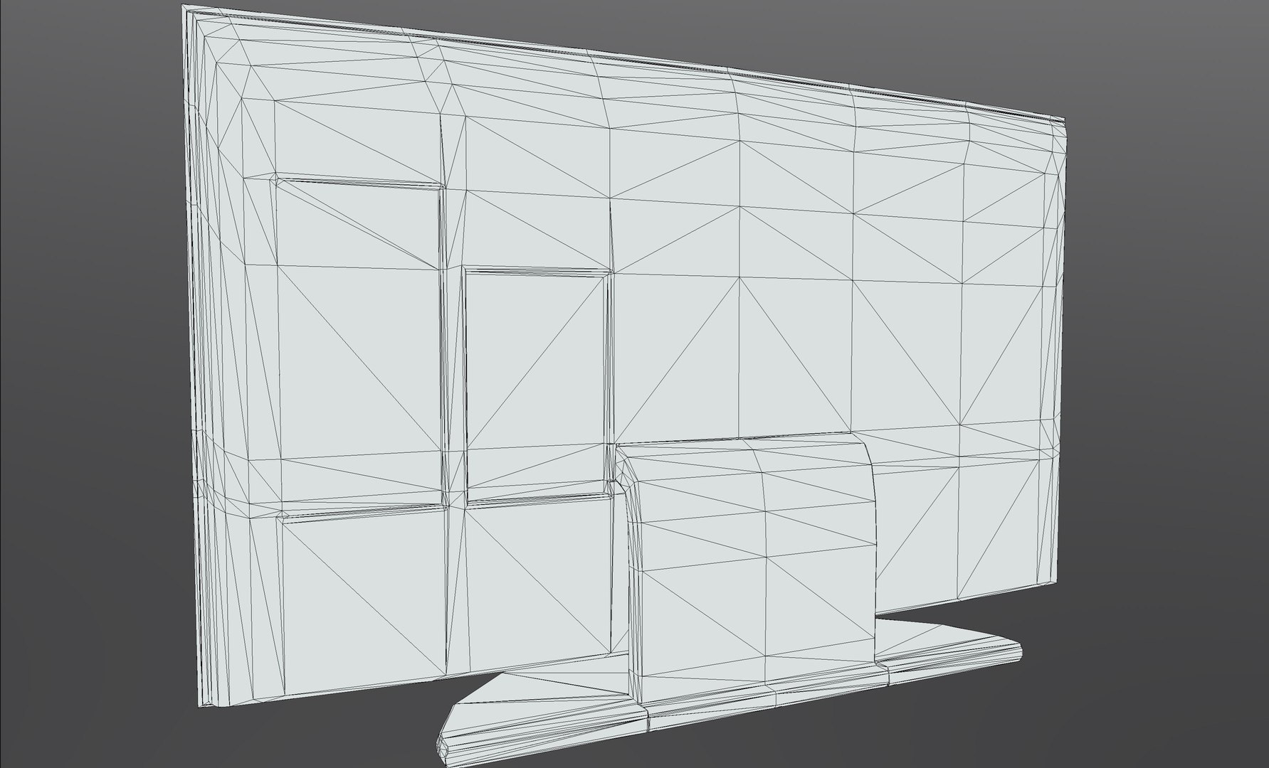 Modern Curved Television Superfuntimes 3D Model - TurboSquid 1455006