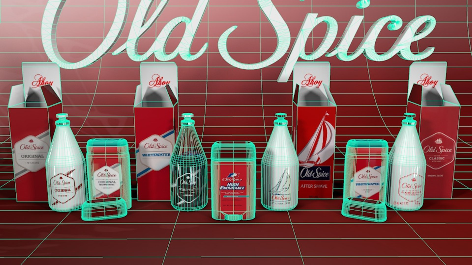 Old Spice 3d Model