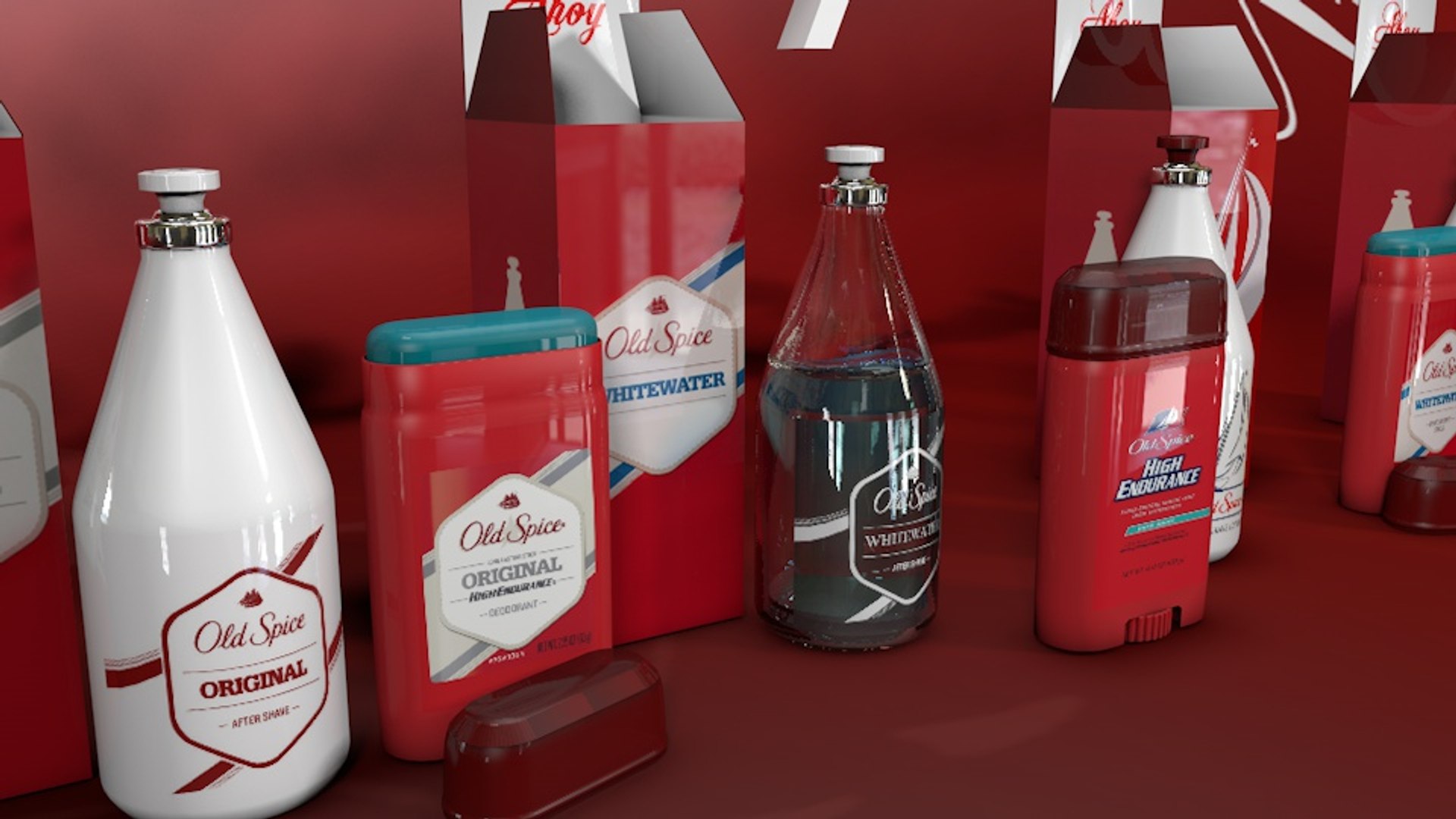 Old Spice 3d Model