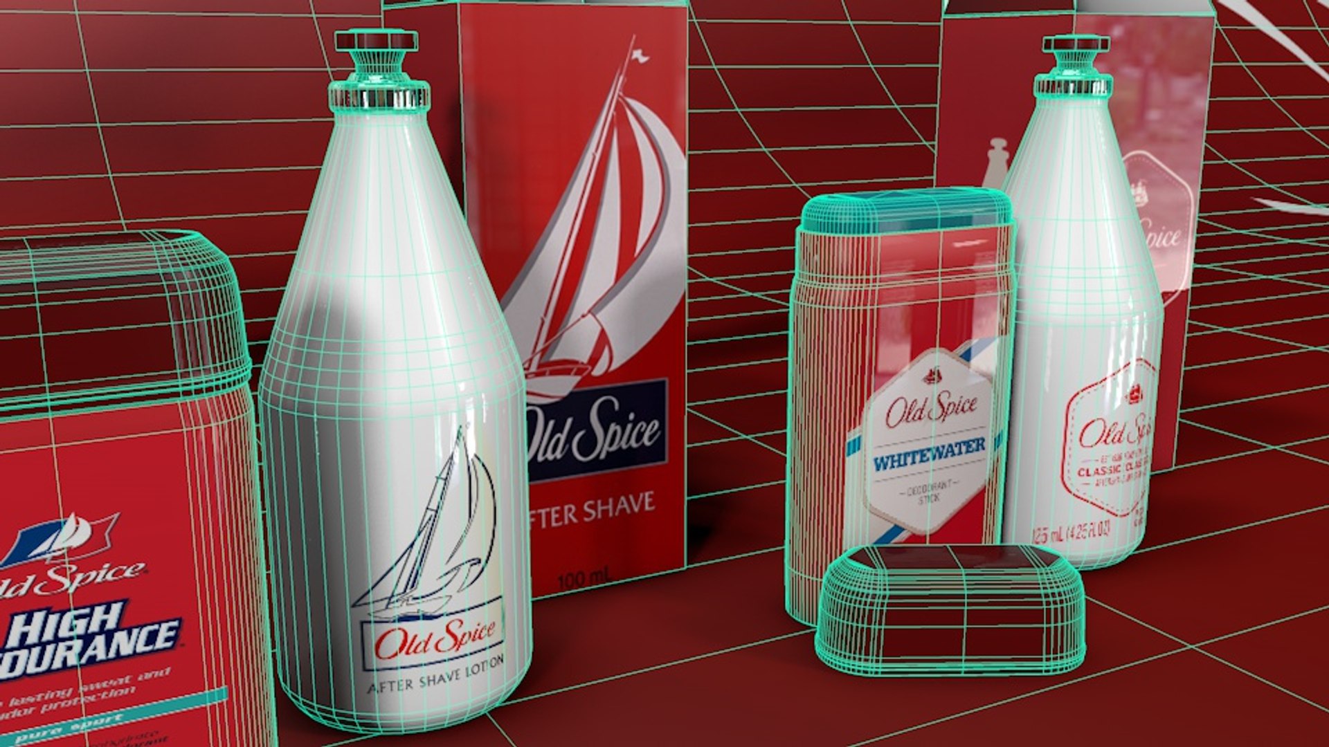 Old Spice 3d Model