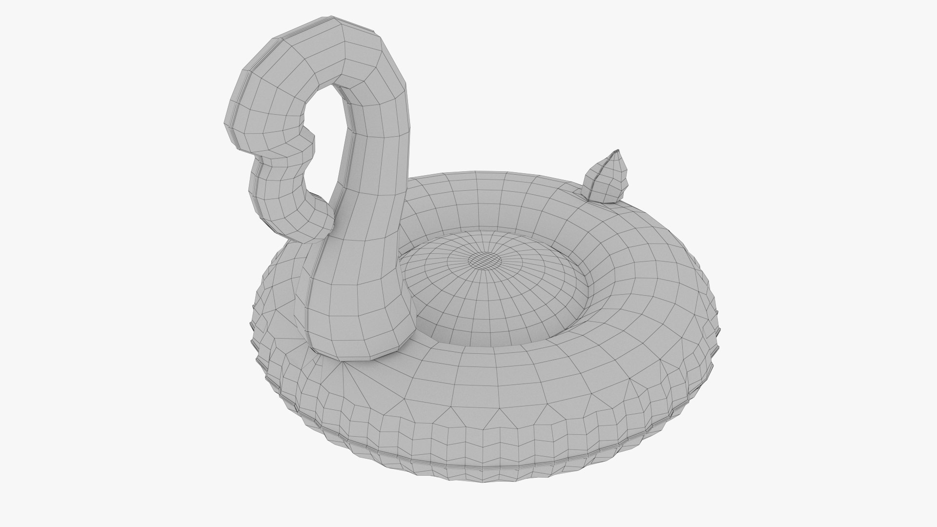 3D Model Inflatable Flamingo Pool Float - TurboSquid 2269755