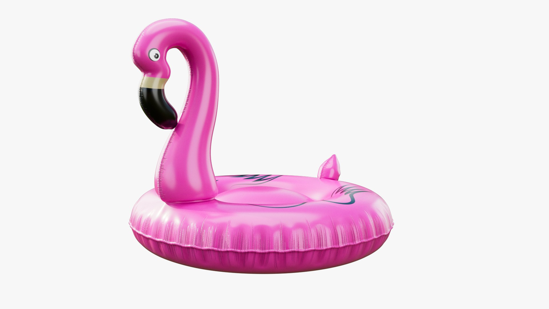 3D Model Inflatable Flamingo Pool Float - TurboSquid 2269755