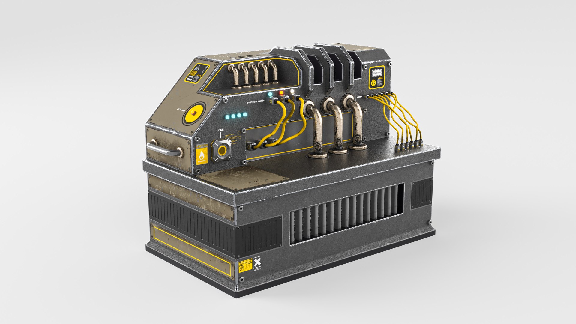 3D Sci-Fi Generator Model - TurboSquid 2315924